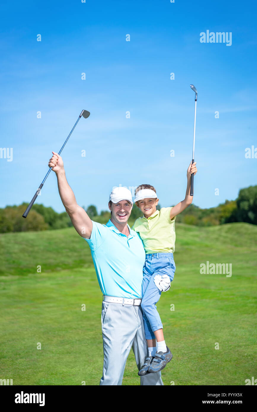 Golf victory hi-res stock photography and images - Alamy