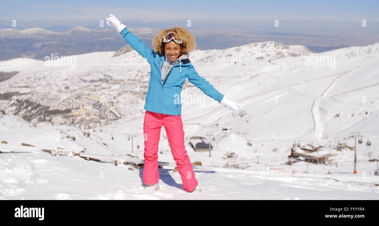 Waving arms hi-res stock photography and images - Alamy