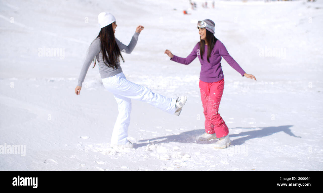 Woman frolicking hi-res stock photography and images - Alamy