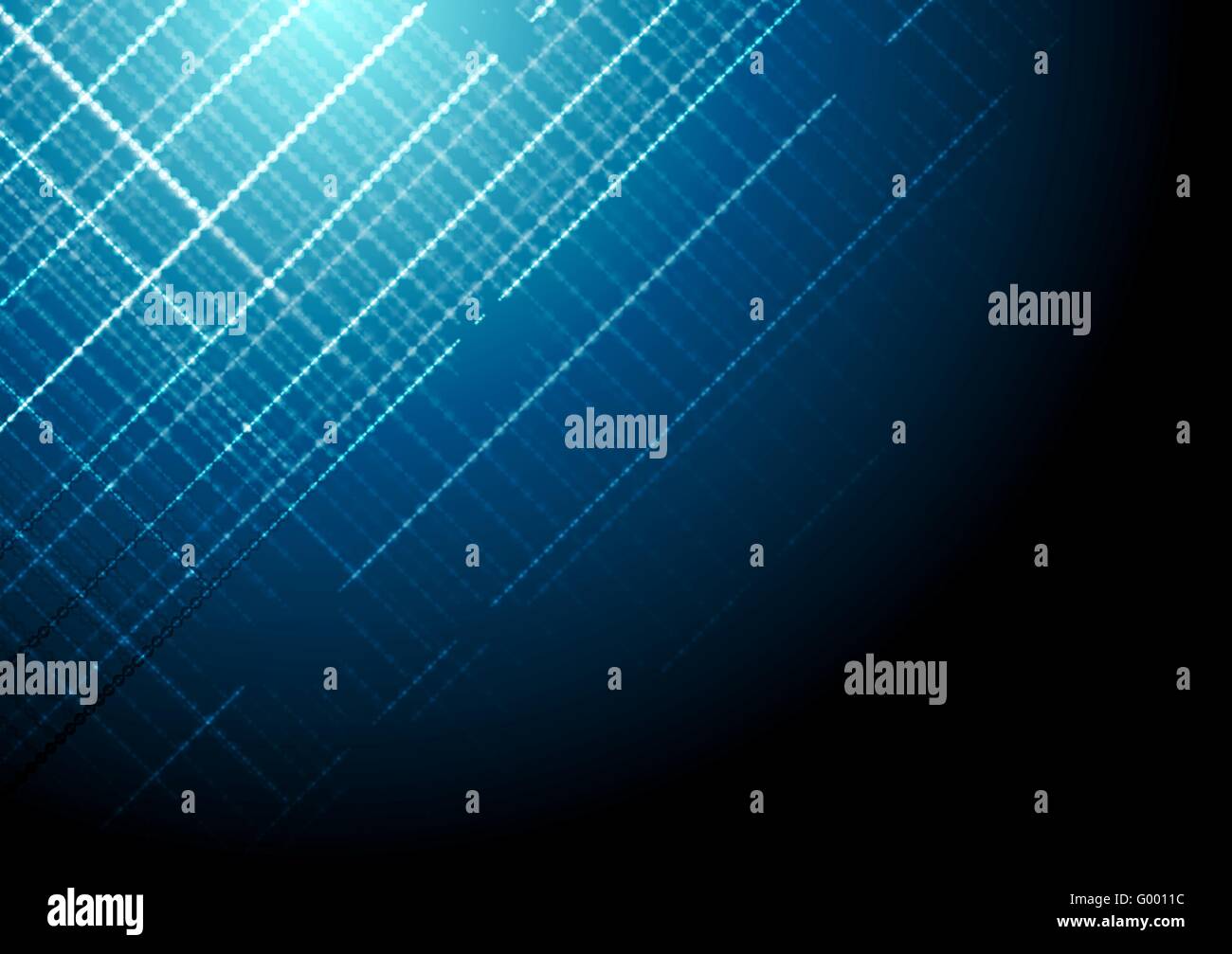 Dark blue shiny tech background Stock Photo - Alamy