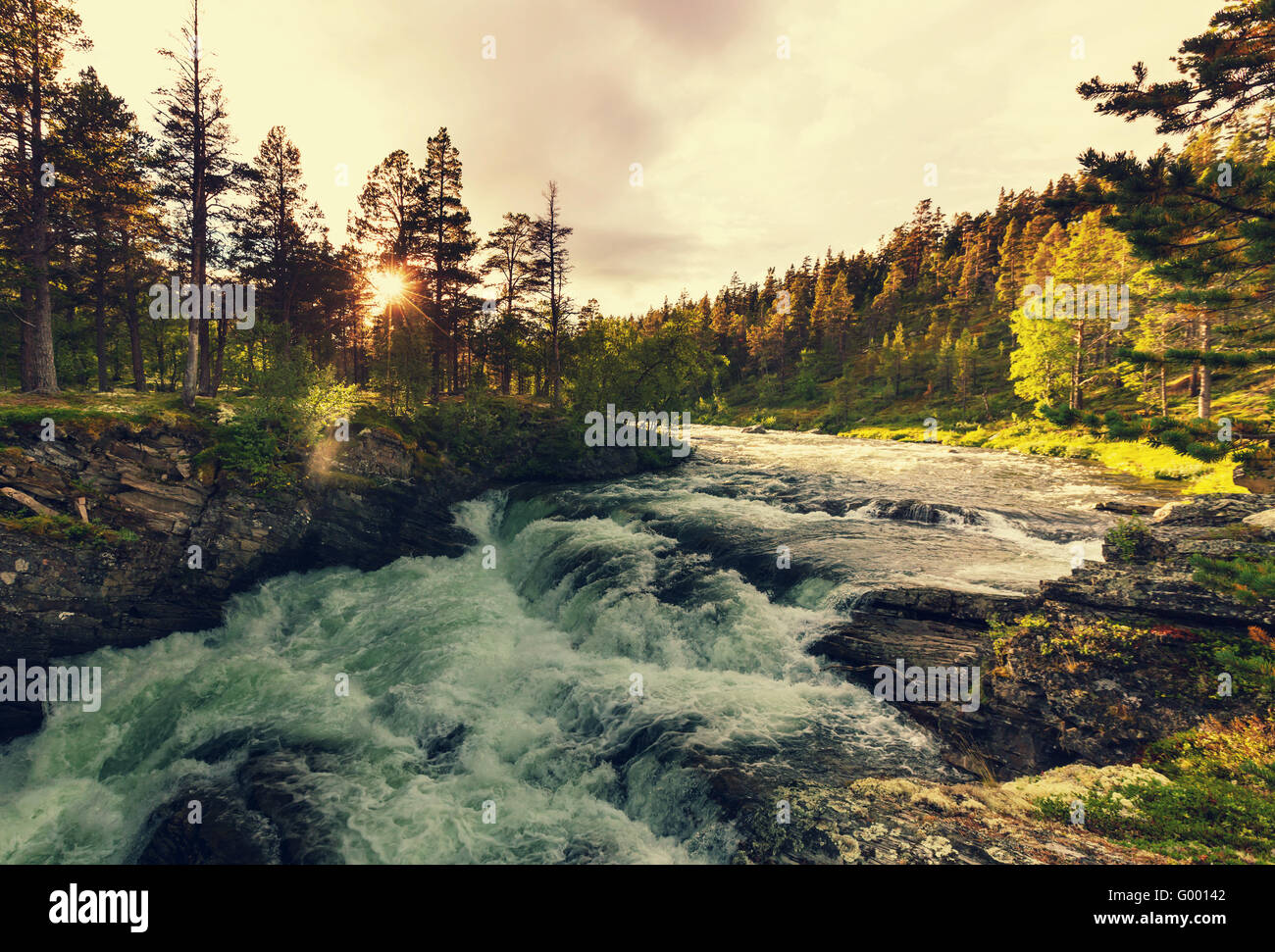 River in Norway Stock Photo - Alamy
