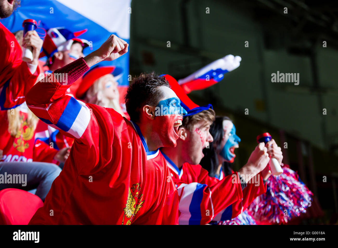 Group smiling people russia High Resolution Stock Photography and ...