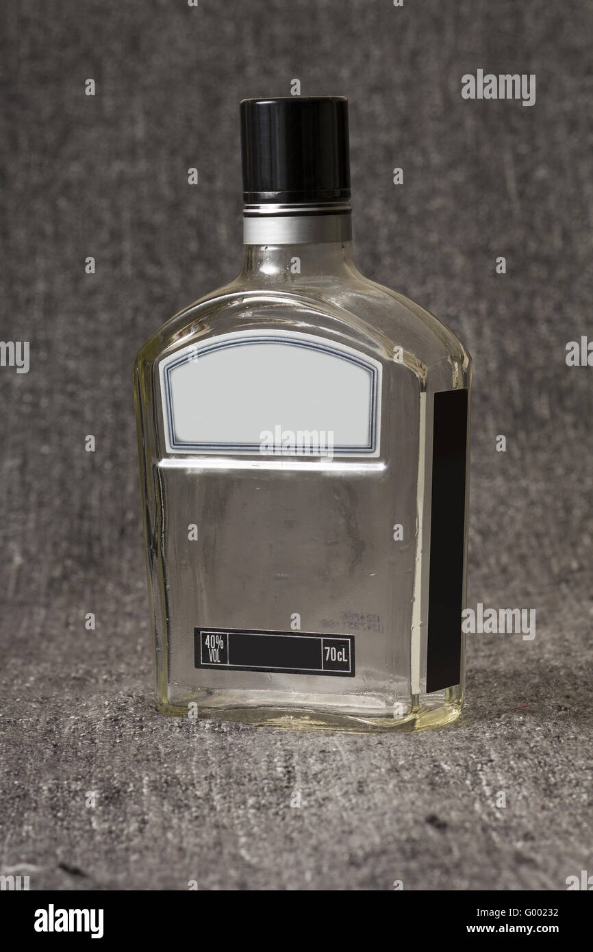 Empty Whiskey Bottle High Resolution Stock Photography and Images - Alamy