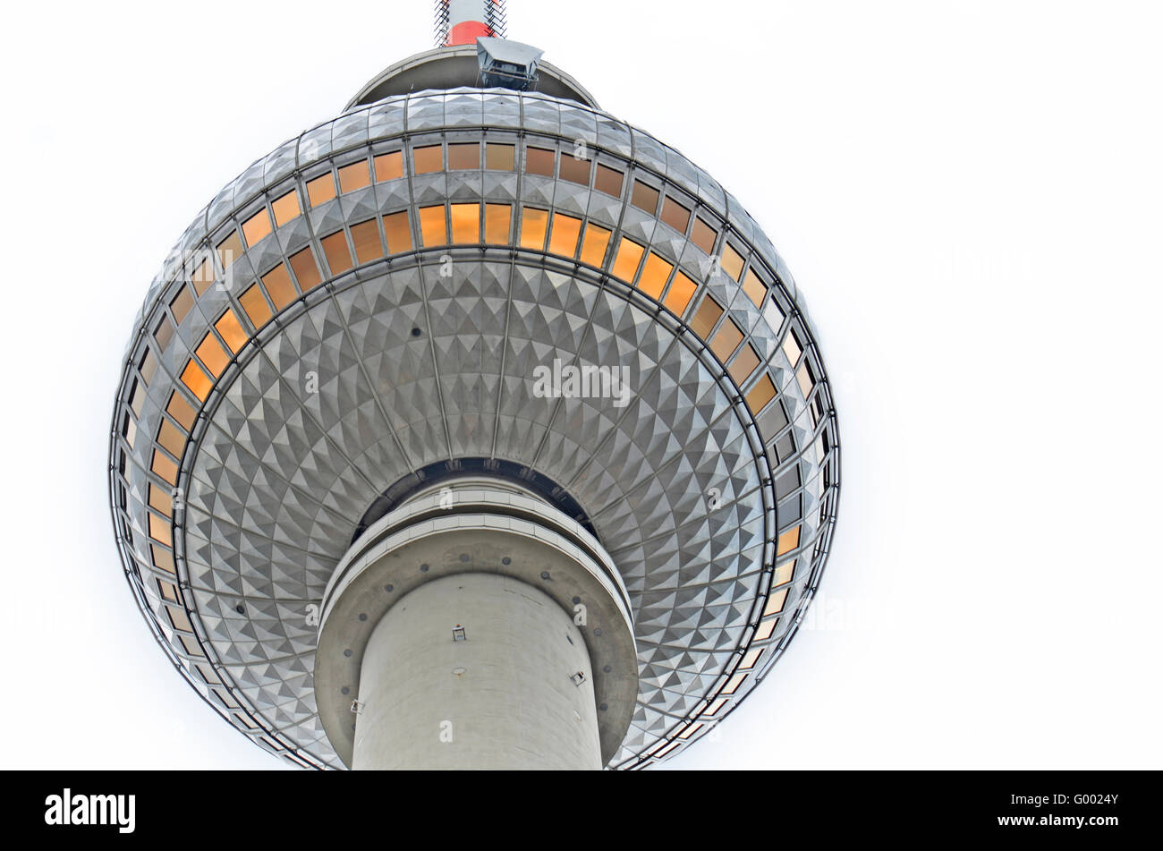 TV tower detail Stock Photo - Alamy