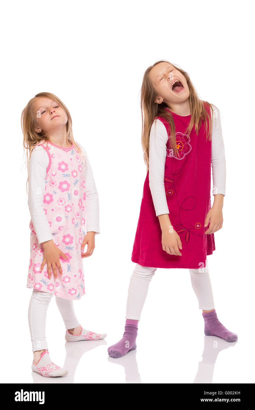 Child making funny faces hi-res stock photography and images - Alamy