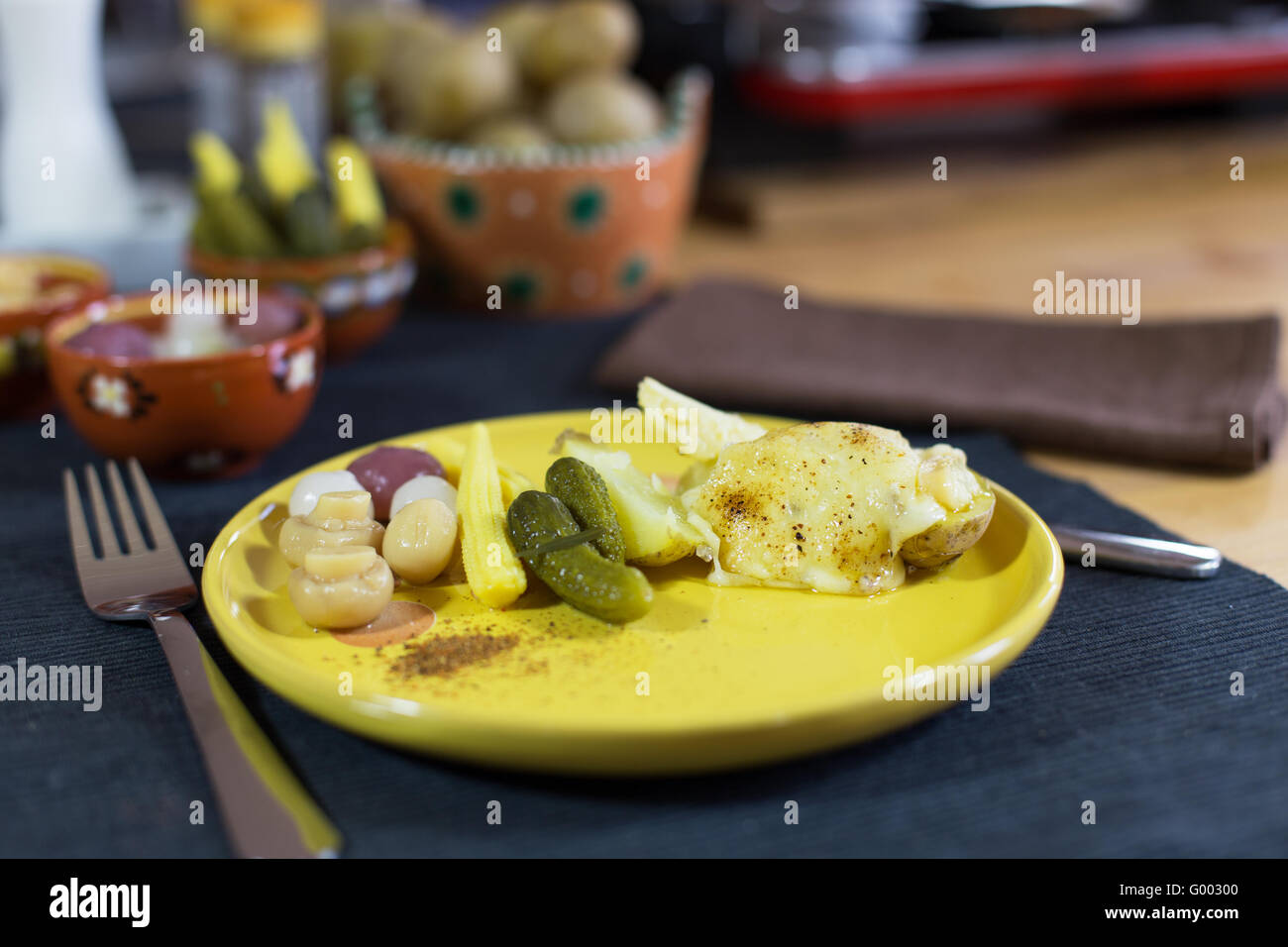 Raclette hi-res stock photography and images - Alamy