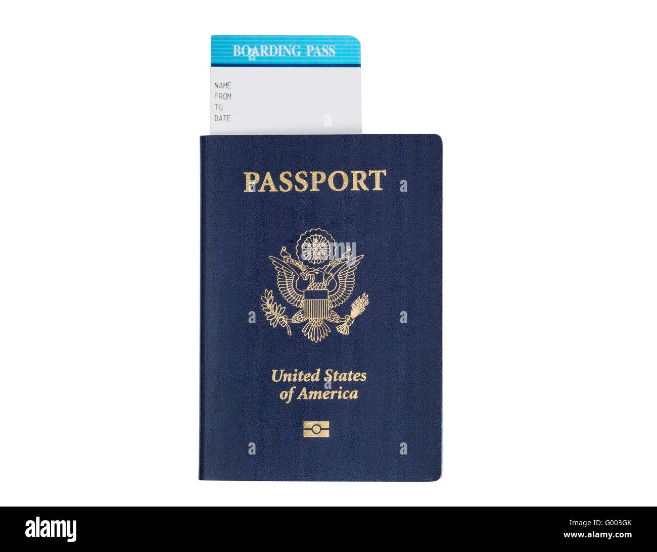 American Passport Back Cover