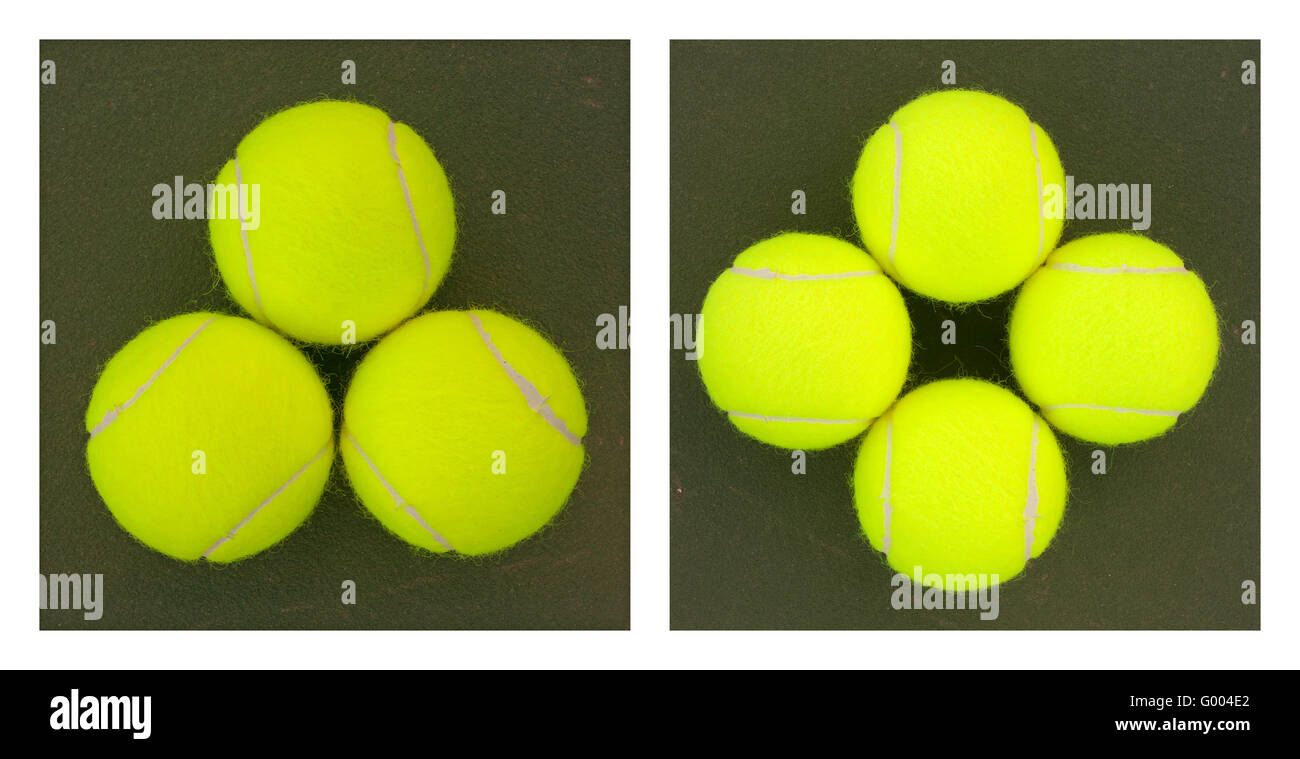 Yellow Tennis Balls - 1 Stock Photo - Alamy