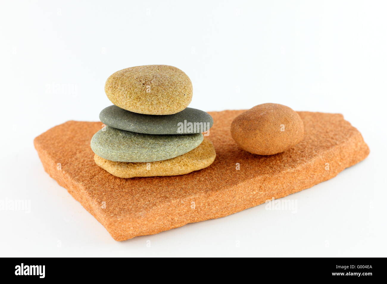 Pebble pattern on sandstone rock hi-res stock photography and images ...