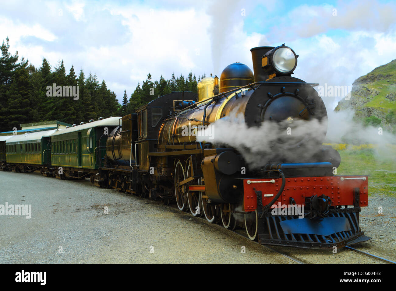 Nostalgic steam journey hi-res stock photography and images - Alamy