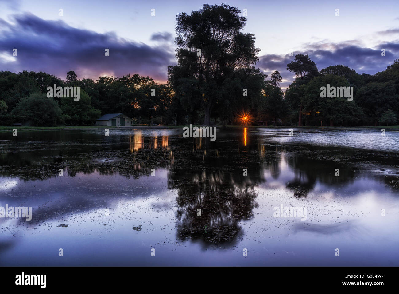 New zealand victoria lake hi-res stock photography and images - Alamy