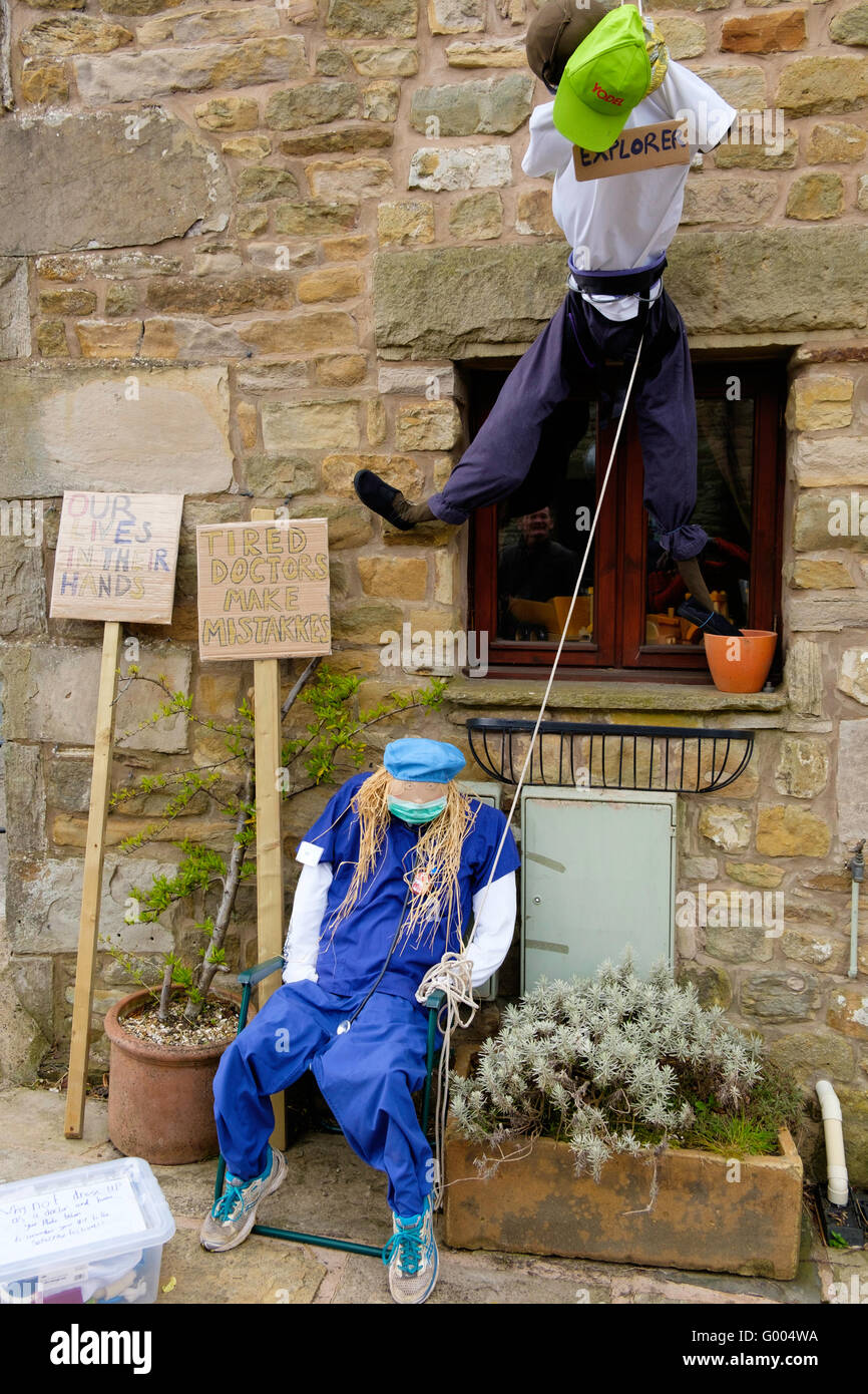 Wray Scarecrow Festival Stock Photo - Alamy