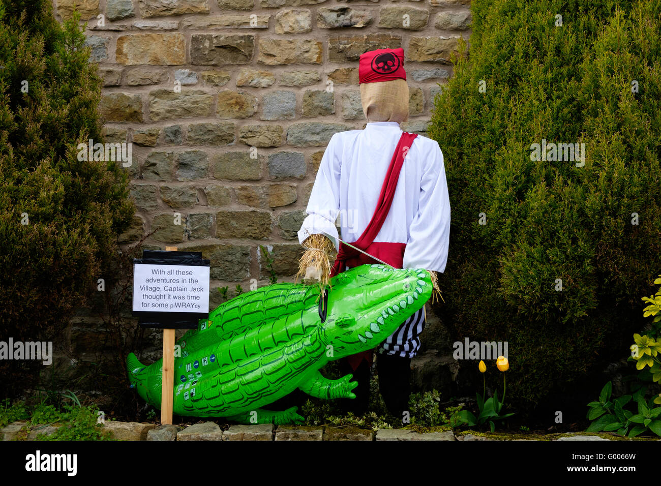 Wray Scarecrow Festival Stock Photo - Alamy