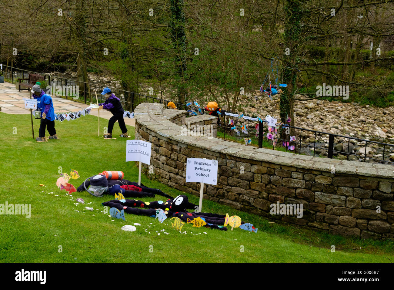 Wray Scarecrow Festival Stock Photo - Alamy
