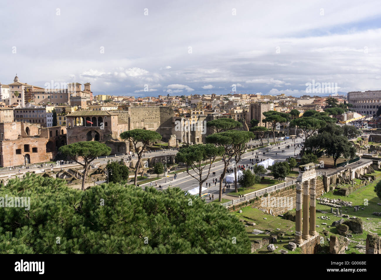 view of Rome Stock Photo - Alamy