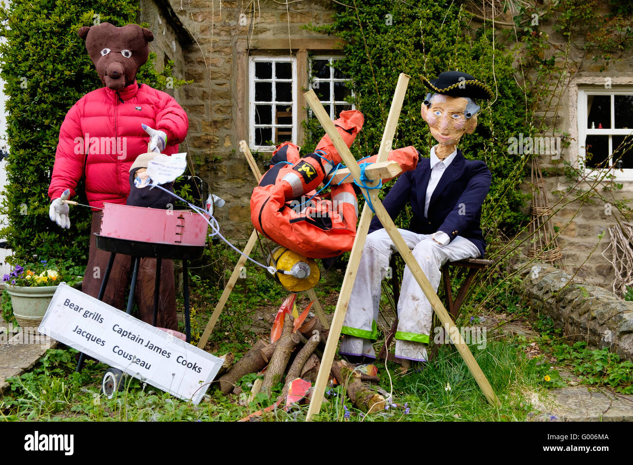 Wray Scarecrow Festival Stock Photo - Alamy