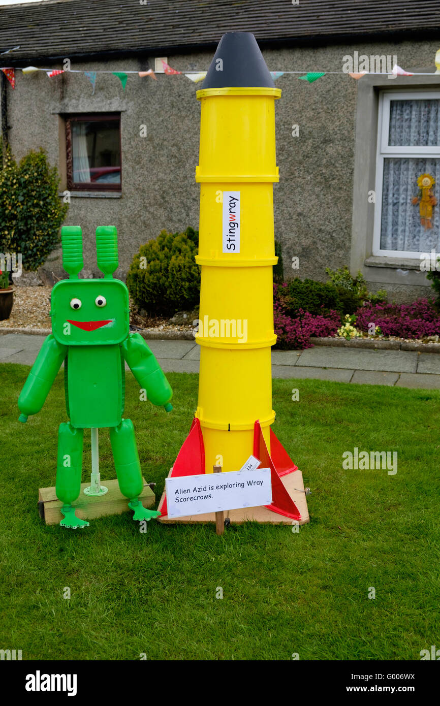 Wray Scarecrow Festival Stock Photo - Alamy