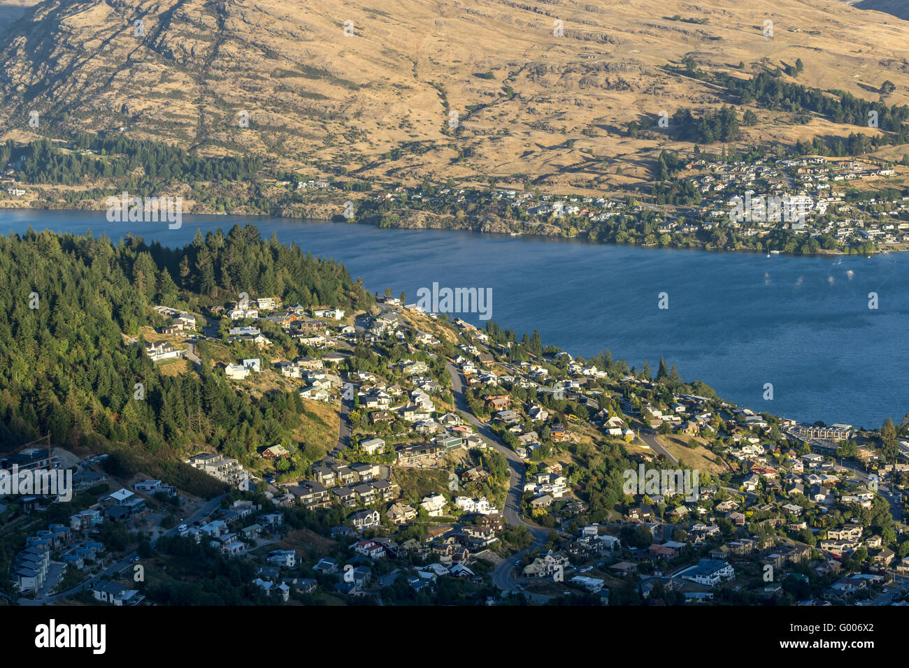 Queenstown gondola hills scenic view hi-res stock photography and ...