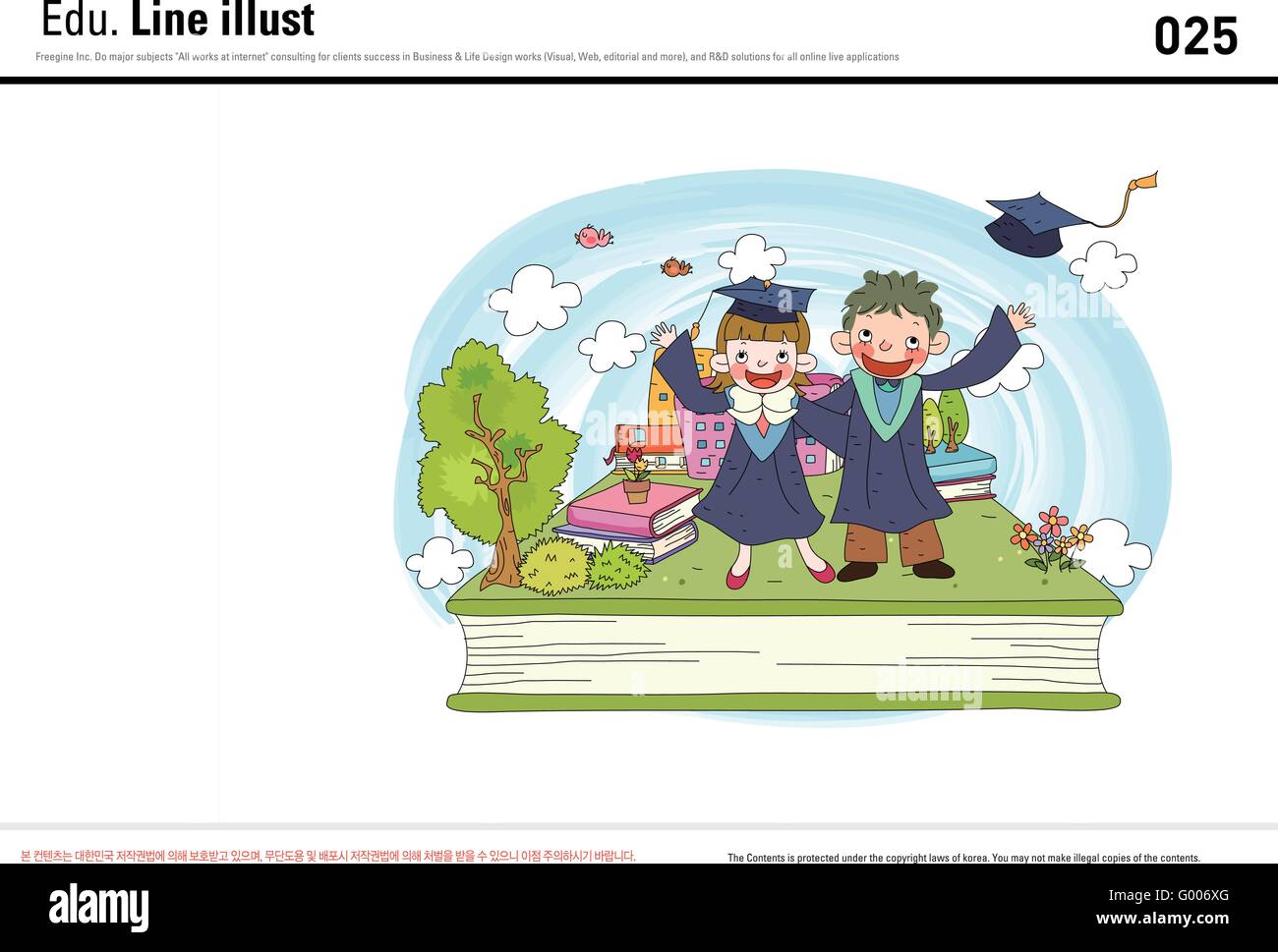 Edu lineillust Stock Vector Images - Alamy
