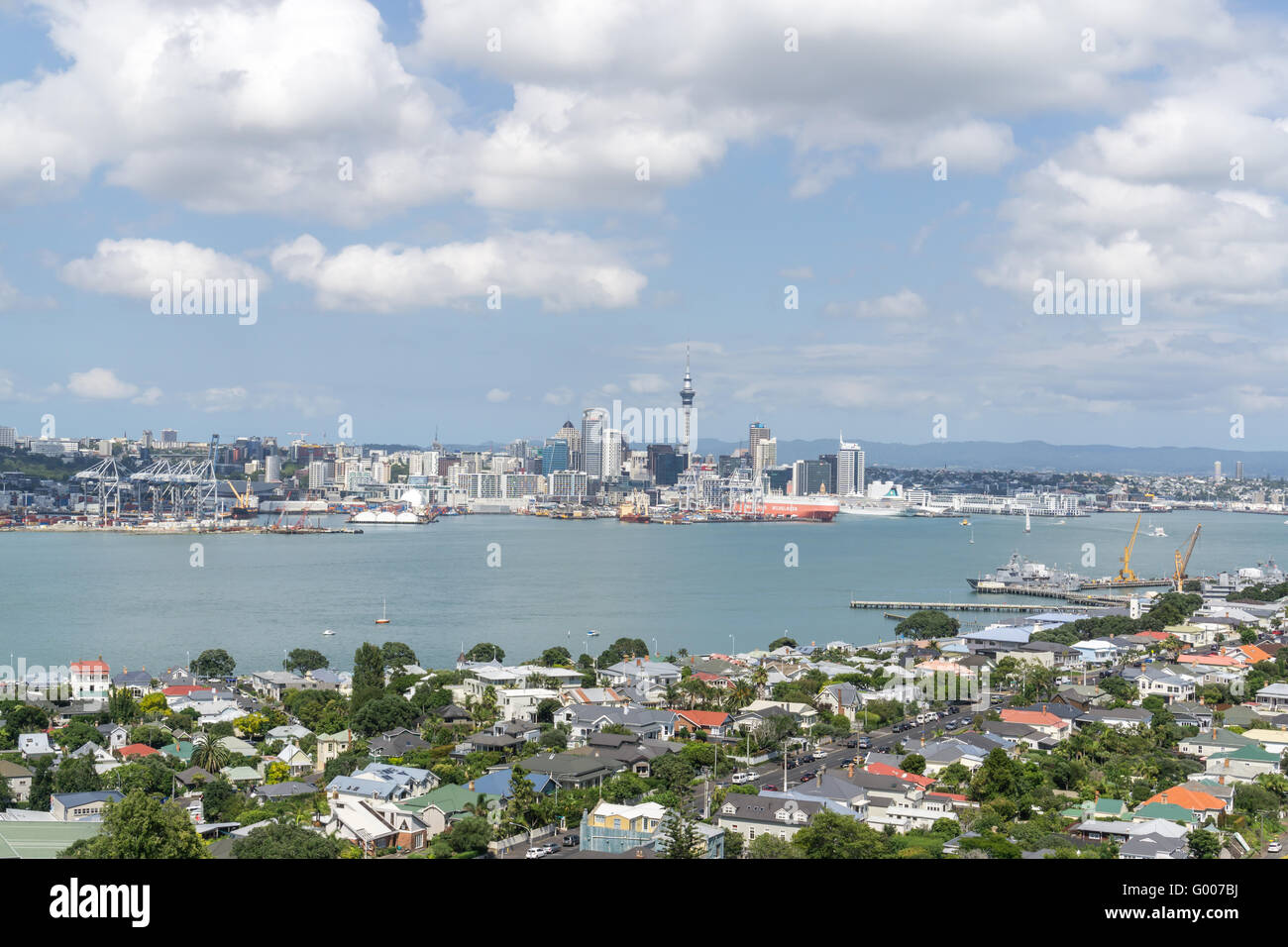 mount victoria auckland view Stock Photo - Alamy