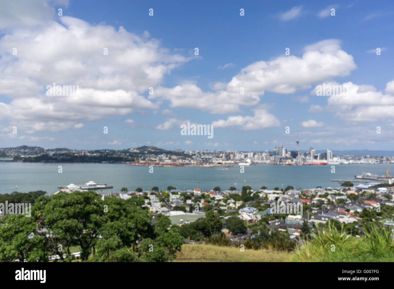 mount victoria auckland view Stock Photo - Alamy