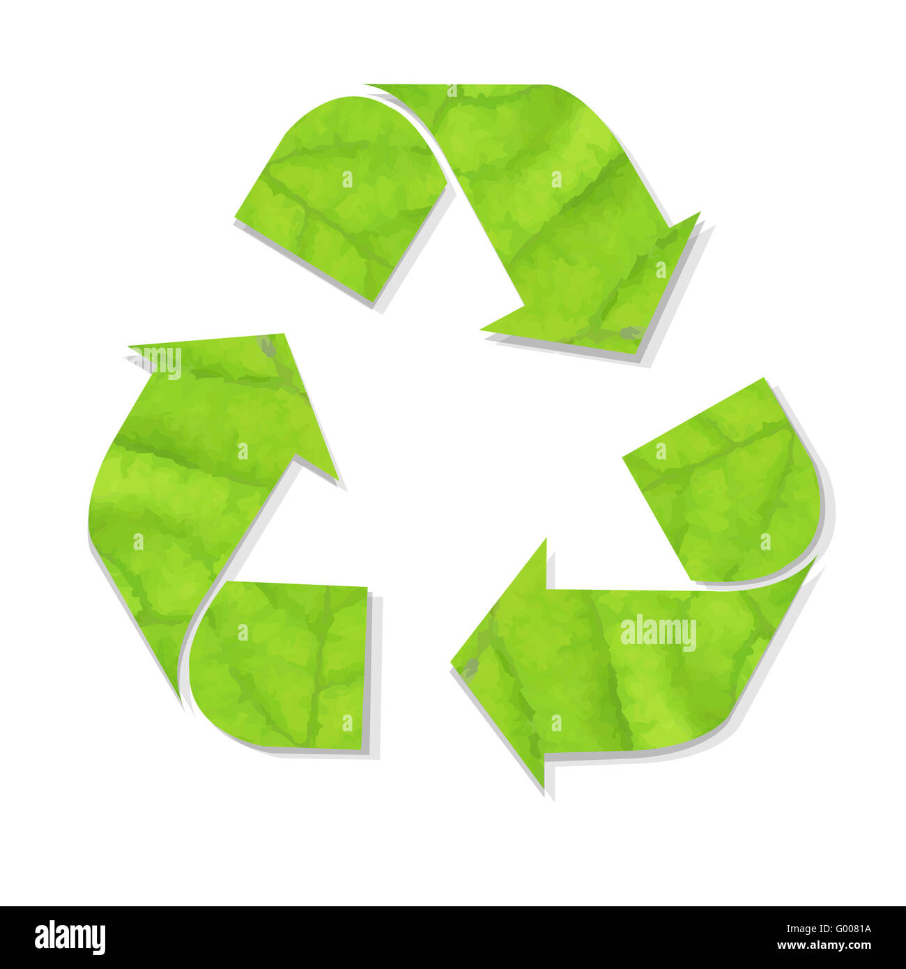 Green Recycle Symbol Stock Photo - Alamy