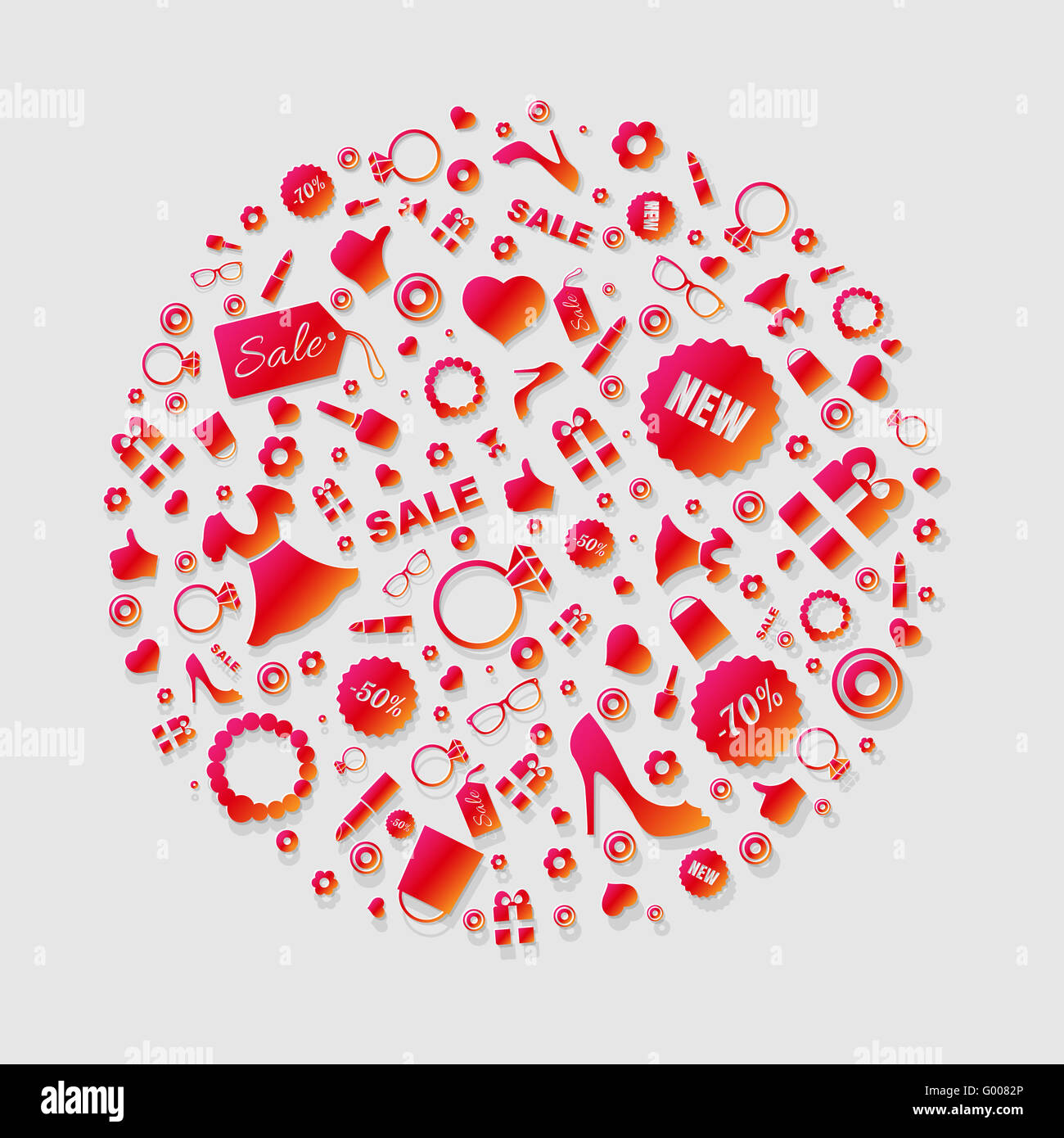 Shopping bag heart icon hi-res stock photography and images - Alamy