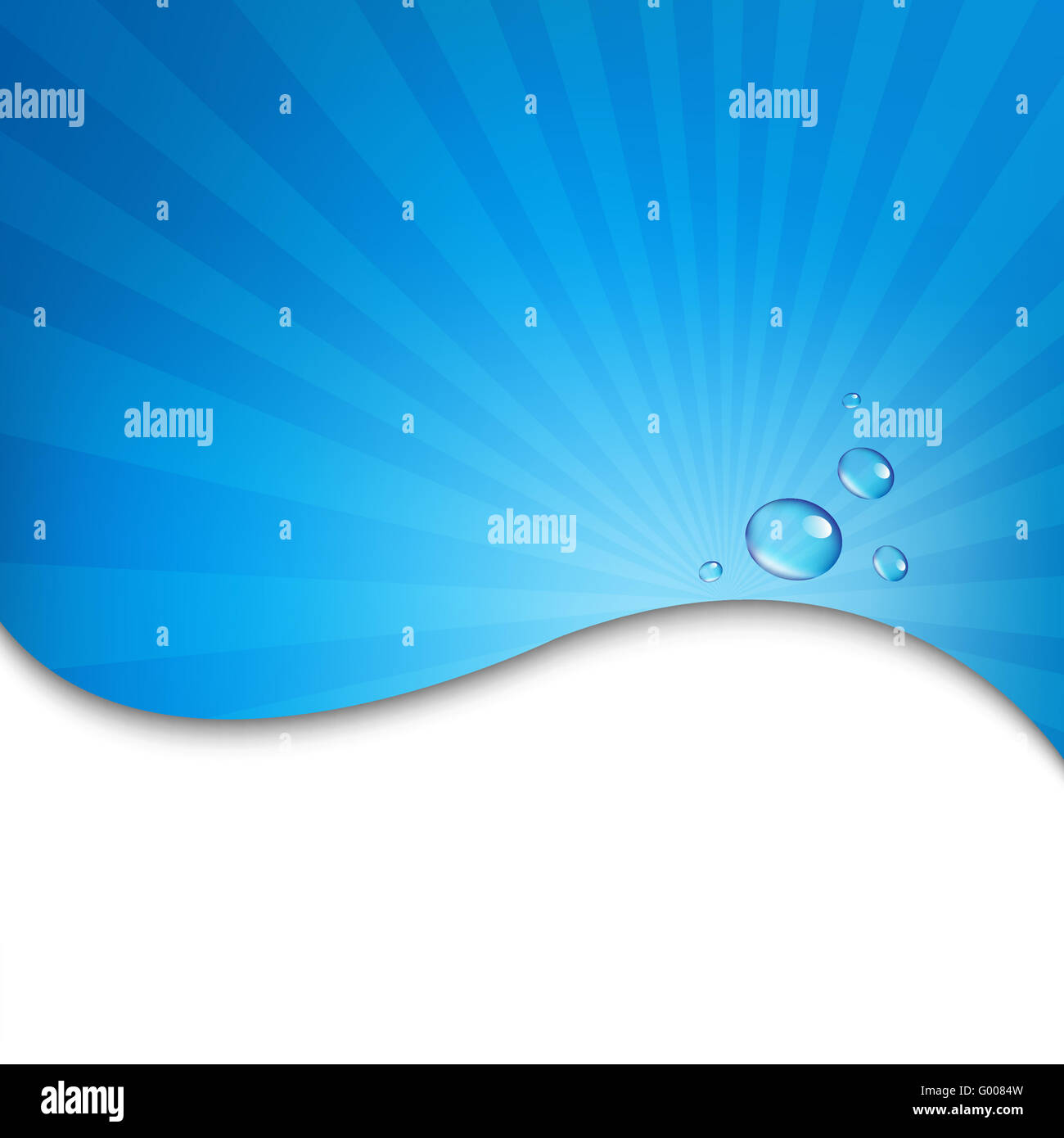 Blue sunburst hi-res stock photography and images - Alamy