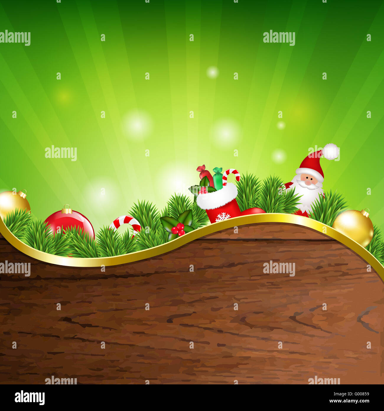 Happy Xmas Card Stock Photo - Alamy