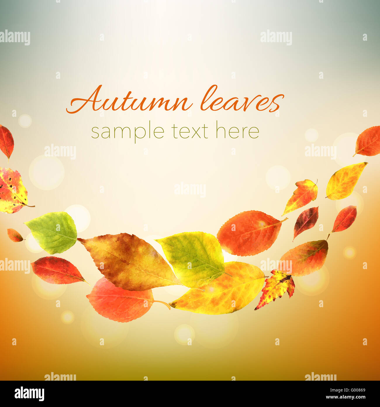 Poster autumn hi-res stock photography and images - Alamy