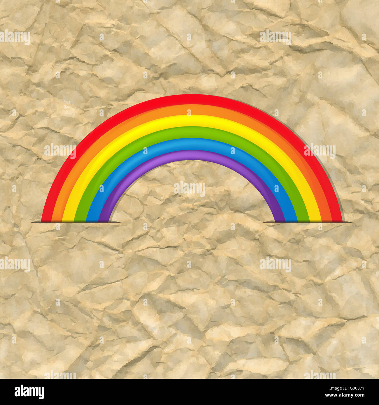 Vintage rainbow hi-res stock photography and images - Alamy