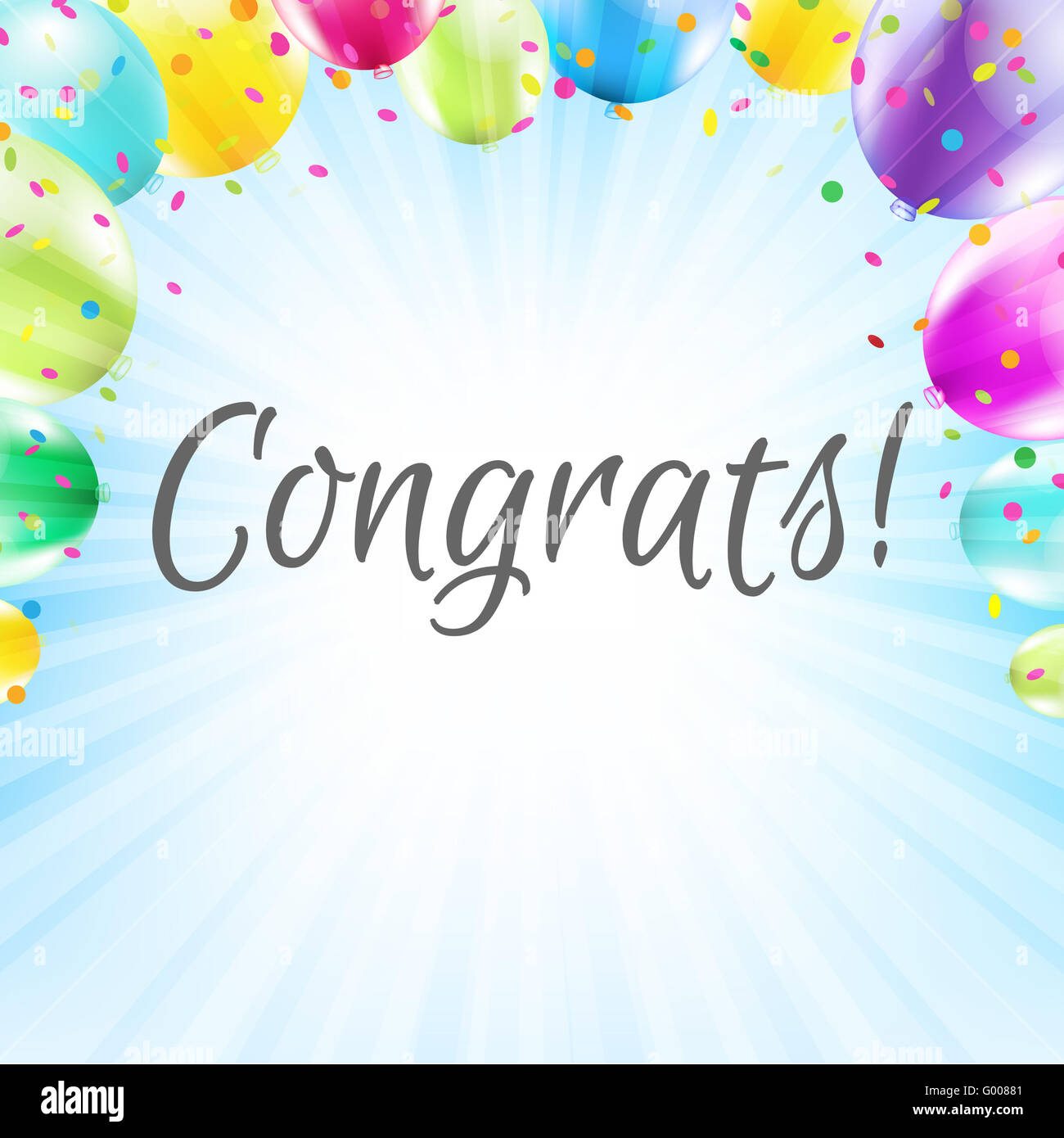 We congrats hi-res stock photography and images - Alamy