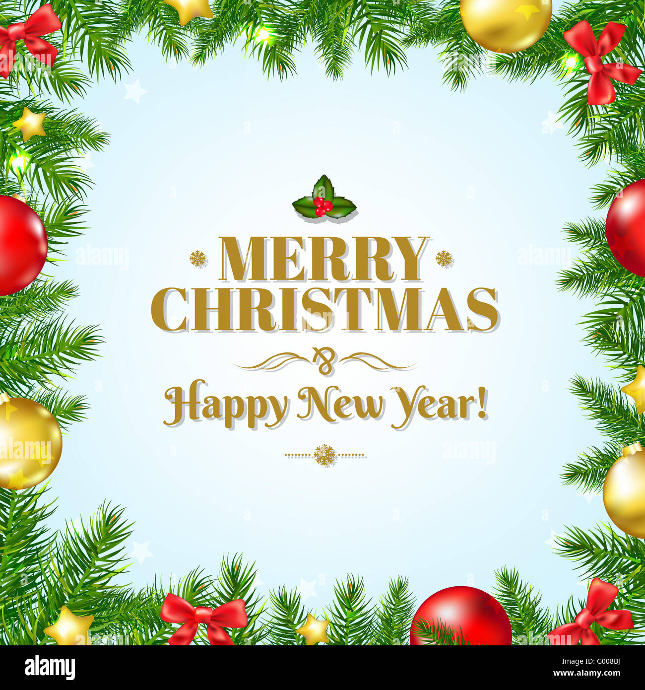 Stars christmas border pattern hi-res stock photography and images - Alamy