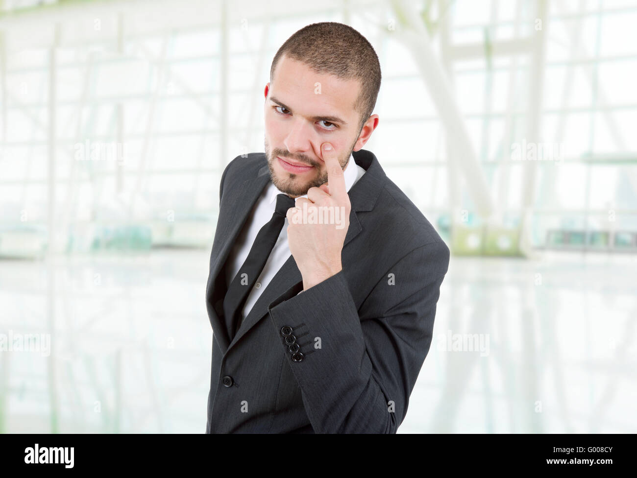 smart business man portrait at the office Stock Photo - Alamy