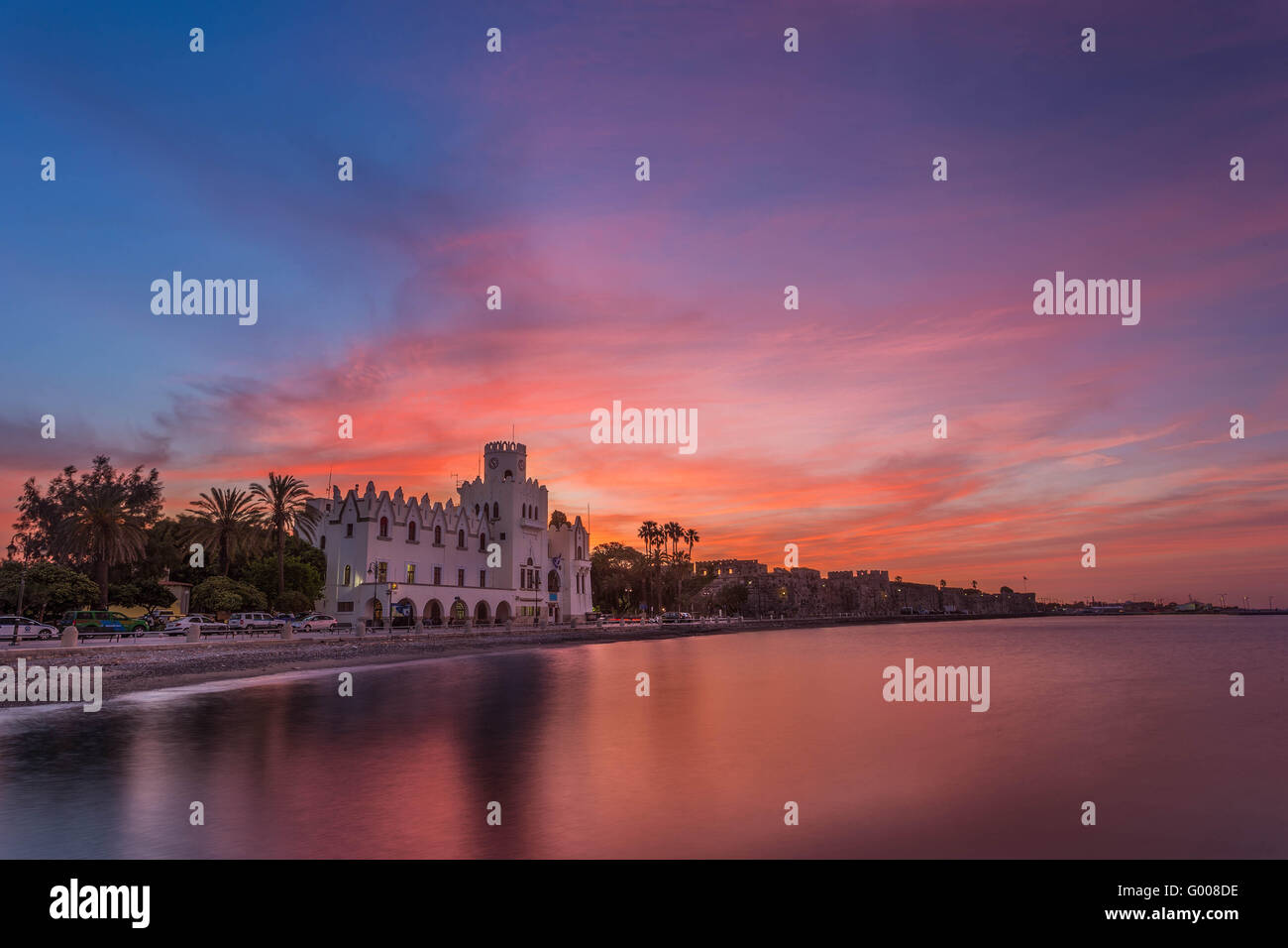 Kos town beach hi-res stock photography and images - Alamy