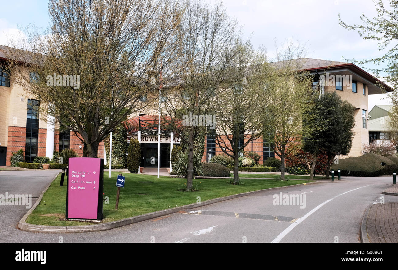 The Crowne Plaza Hotel and Spa complex in Maldon near Colchester Essex ...