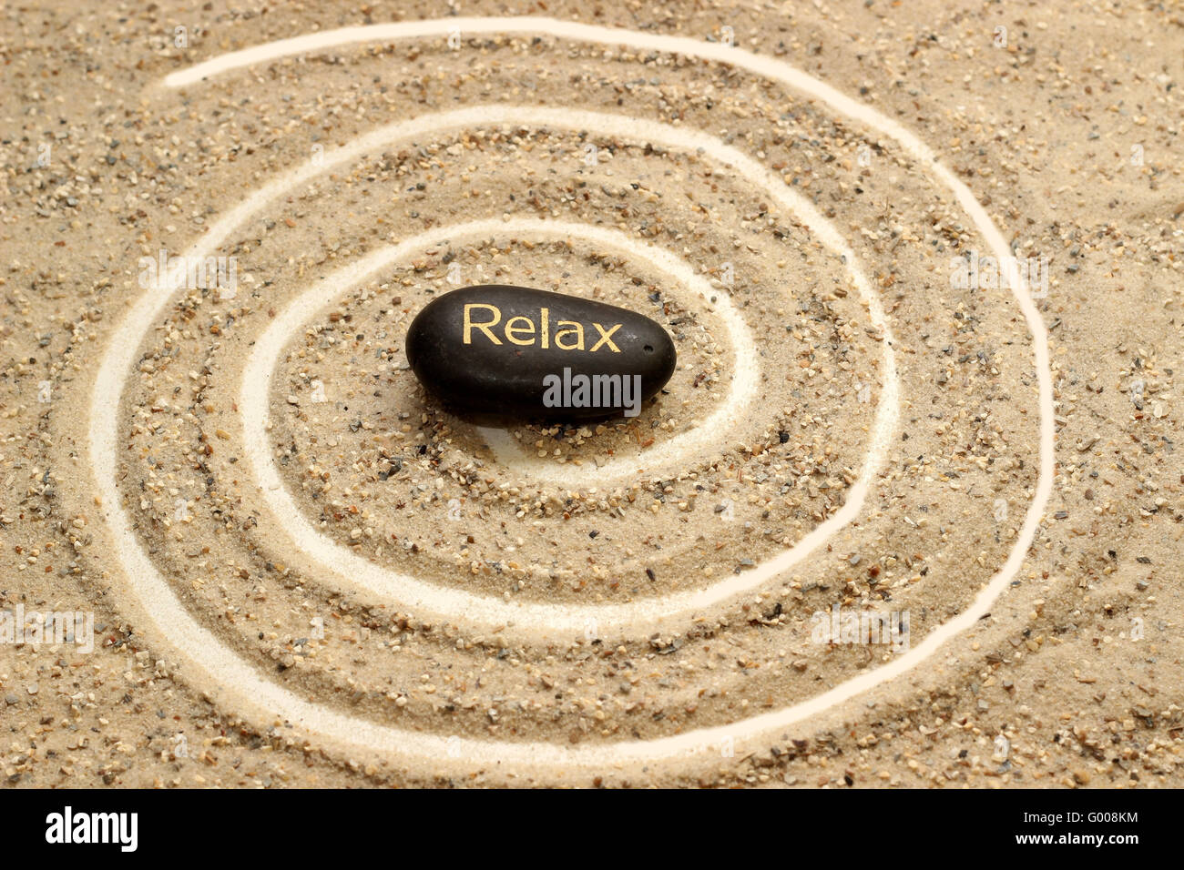 Relax - Spiral Stock Photo - Alamy