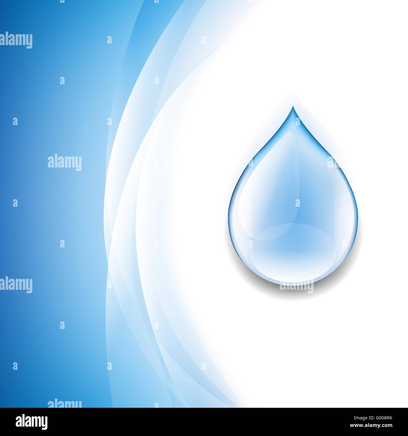 Water Drop Background Stock Photo - Alamy