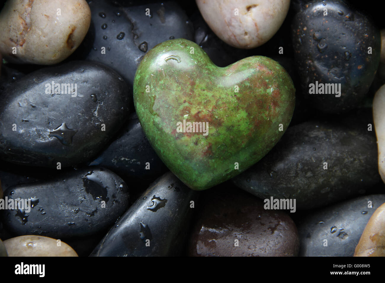 Heart of Stone Stock Photo - Alamy