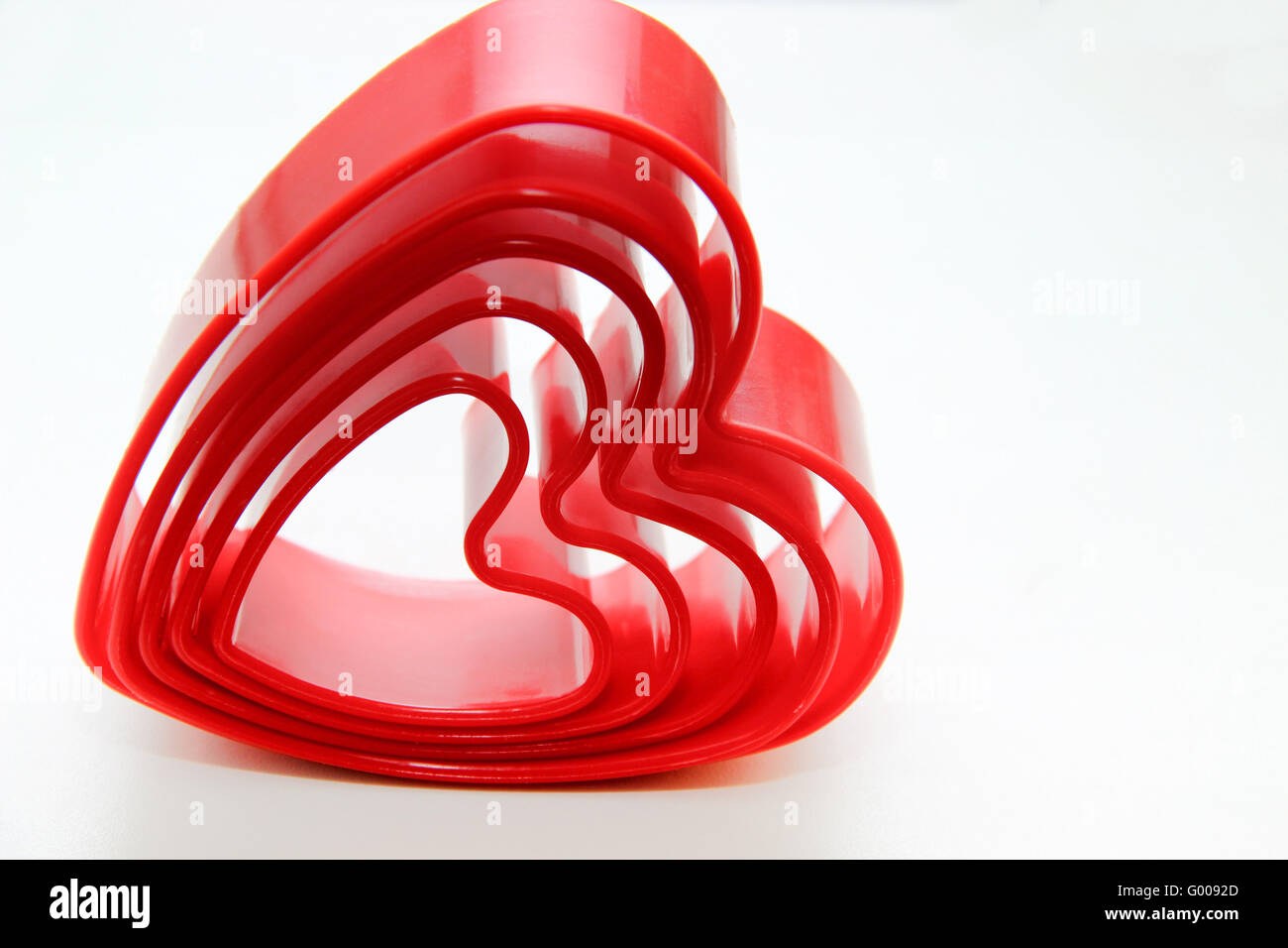 heart into each other Stock Photo - Alamy