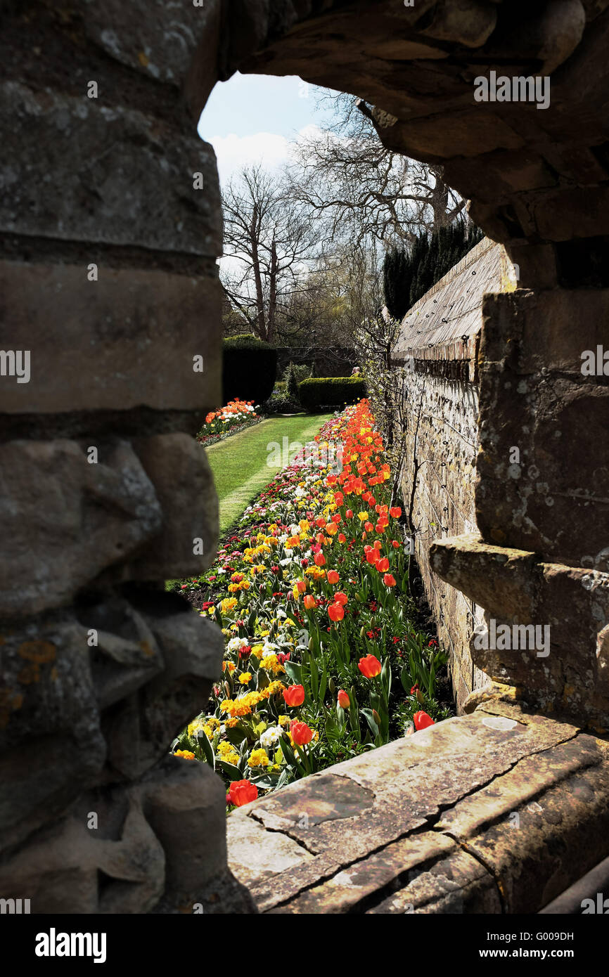 Southover Grange and gardens in Lewes East Sussex UK Stock Photo - Alamy