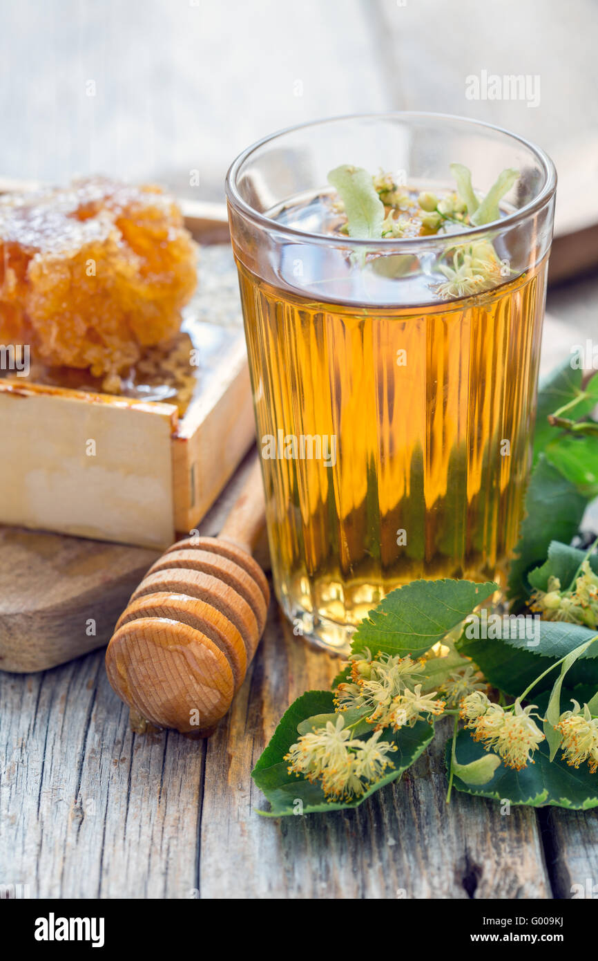 Linden flower tea hi-res stock photography and images - Alamy