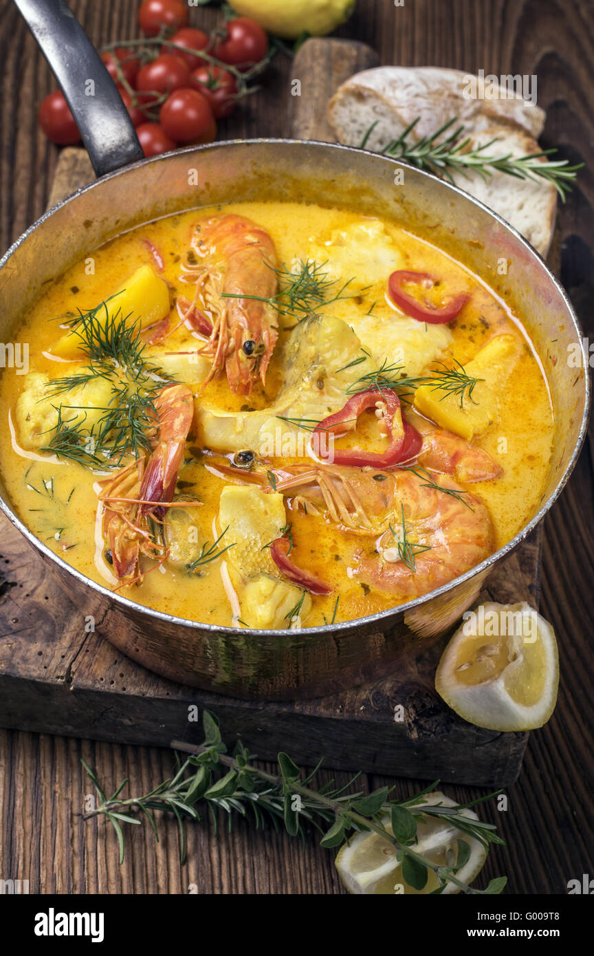Moqueca de Peixe Stock Photo - Alamy