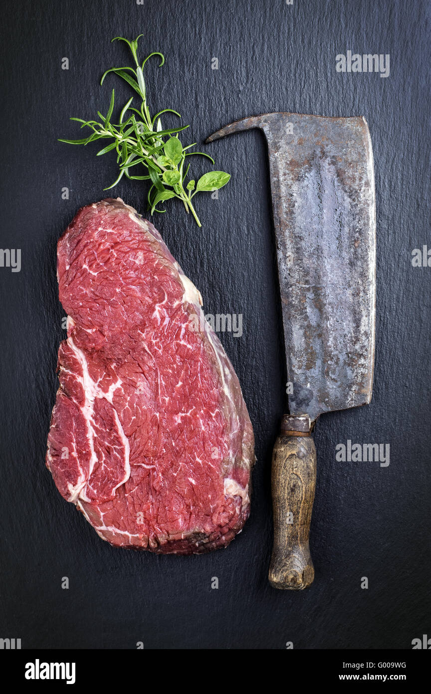 Bottom Round Steak Stock Photo - Alamy
