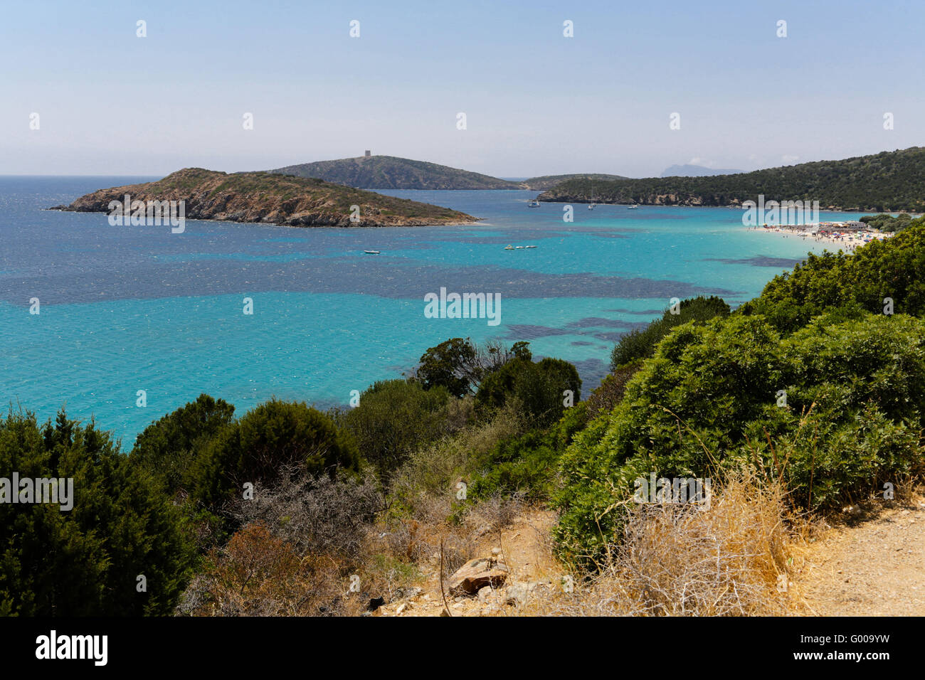 Spiaggia di Tuerredda Stock Photo - Alamy
