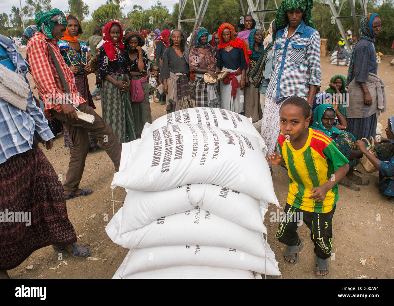 Ethiopian famine hi-res stock photography and images - Alamy