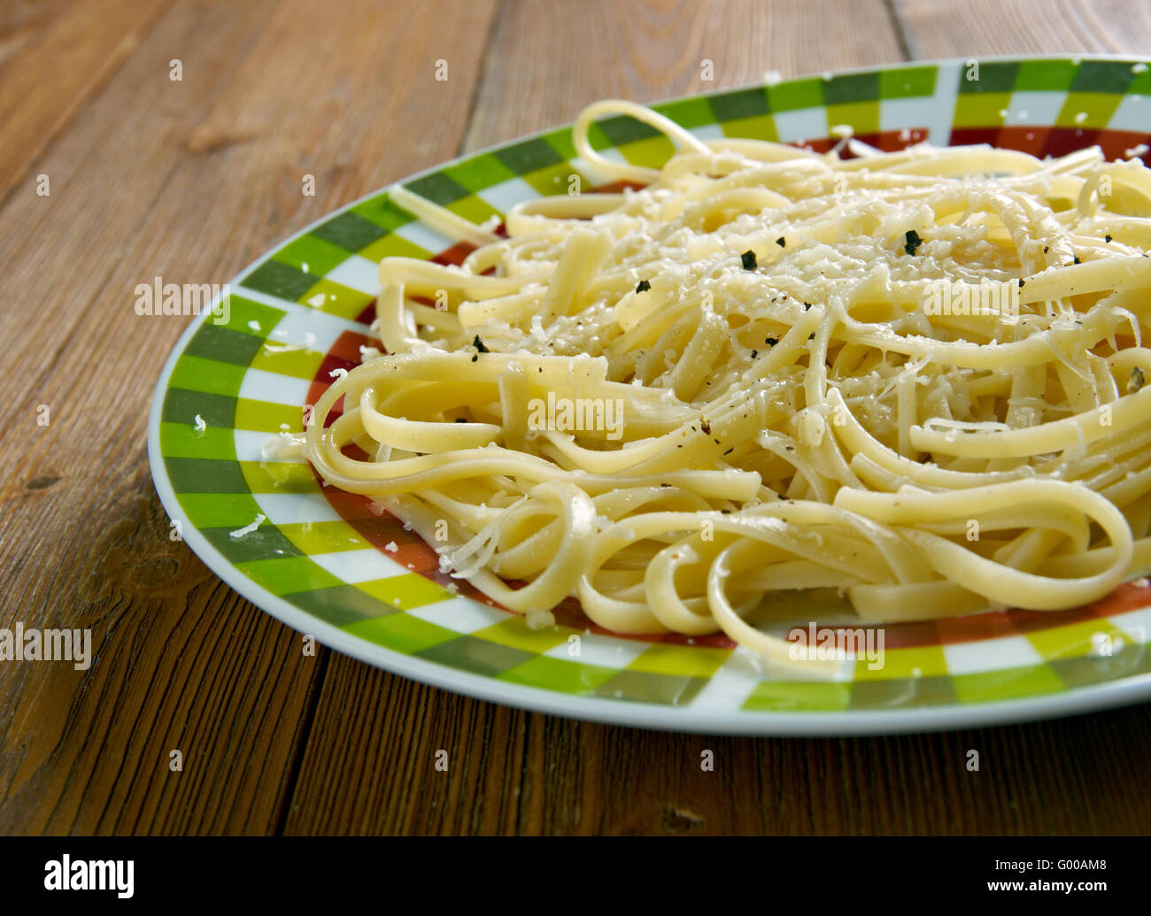 Roman pasta dish Stock Photo - Alamy