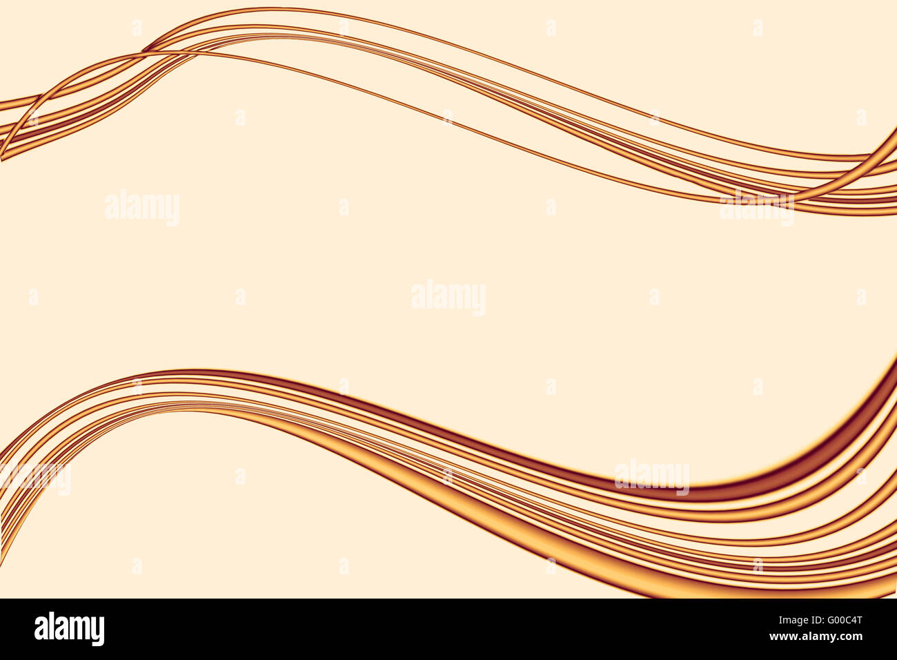 beige abstract background with wavy lines Stock Photo - Alamy