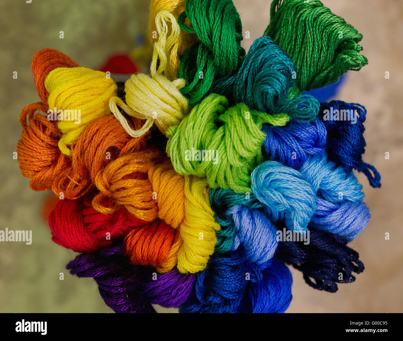 Closeup of embroidery hi-res stock photography and images - Alamy