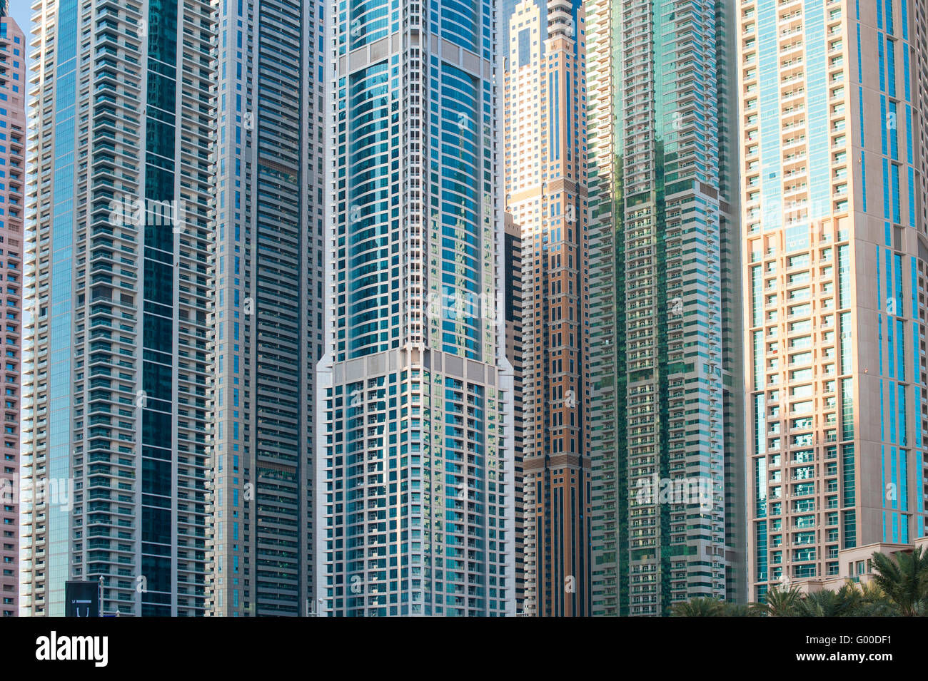 some beautiful skyscrapers. office buildings Stock Photo - Alamy